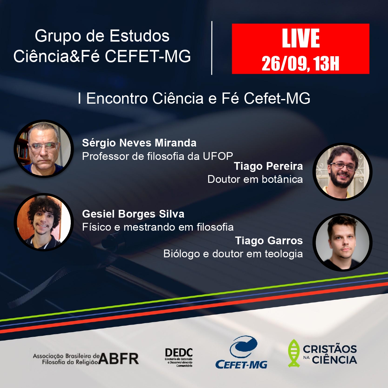 I Encontro Ciência e Fé do CEFET-MG | Unidade Contagem